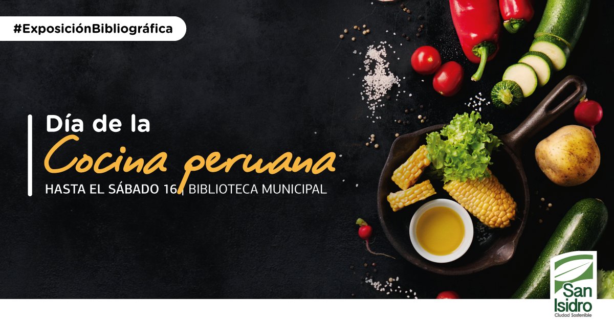 Exposición bibliográfica: Día de la cocina peruana | Municipalidad de ...