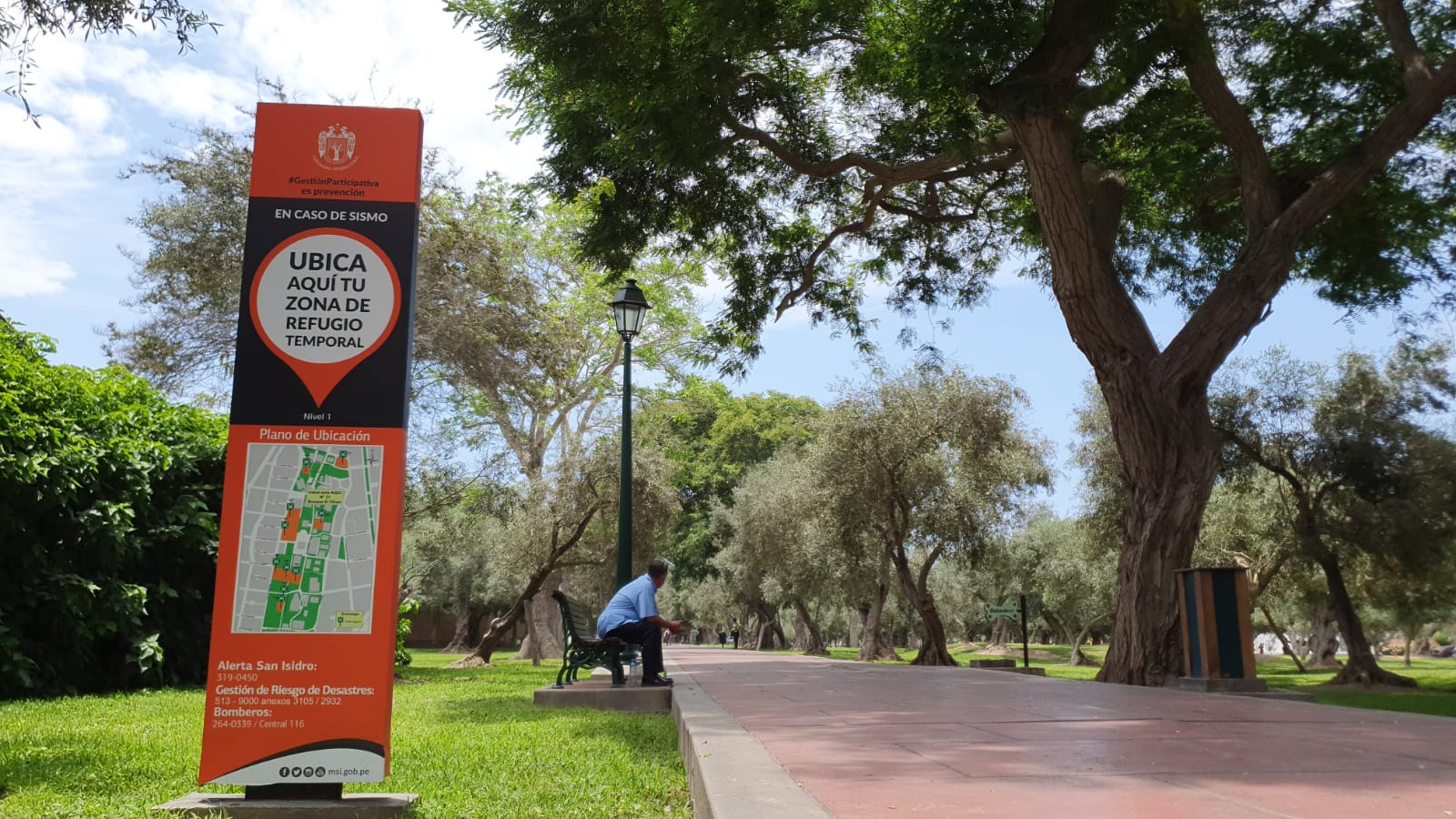 Implementamos señaléticas para identificación de zonas seguras ante ...